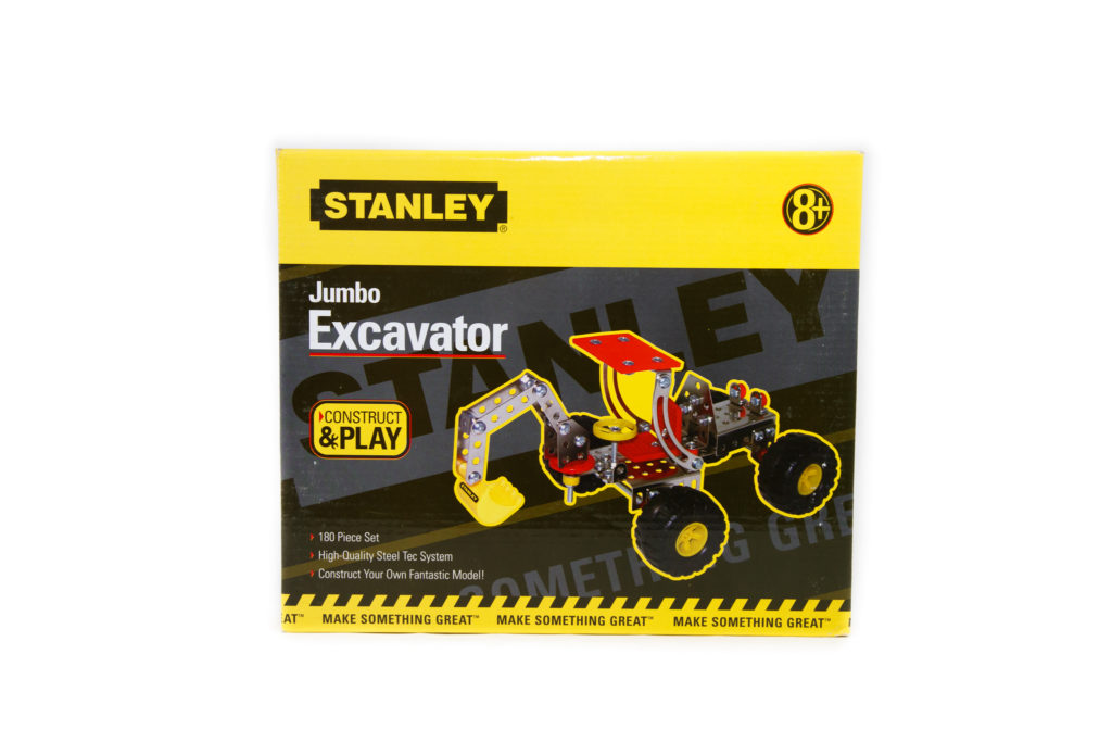 Stanley Construct & Play – Jumbo Excavator