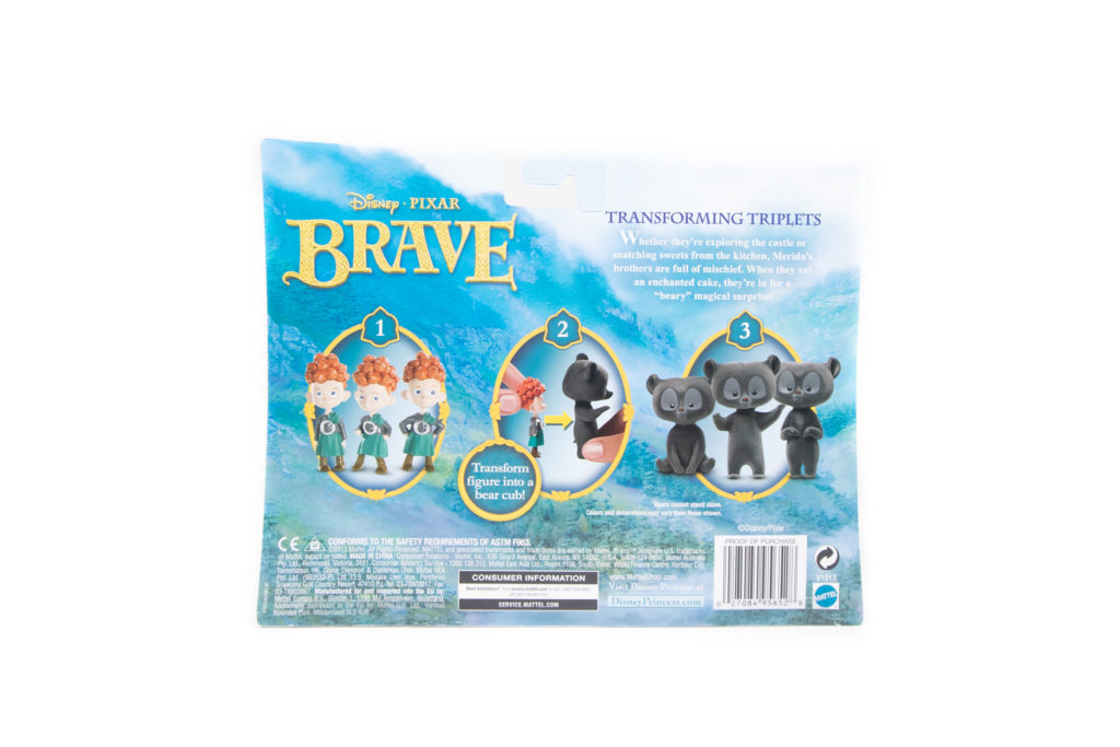 Disney Pixar Brave Transforming Triplets