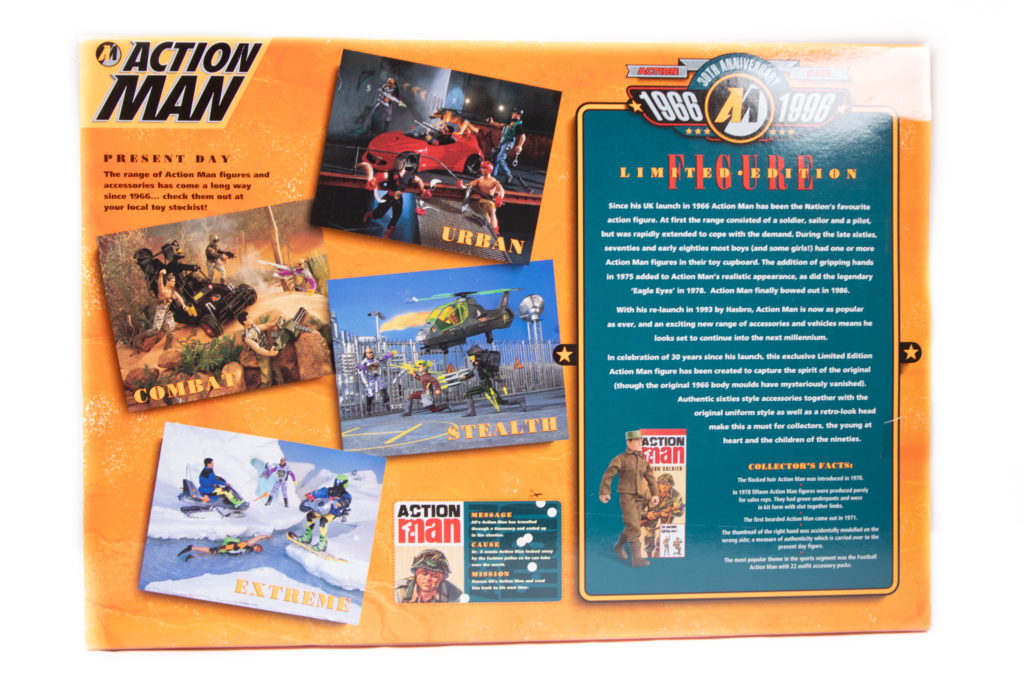 Action Man Action Soldier – 30th Anniversary 1966 to 1996 Collectors ...